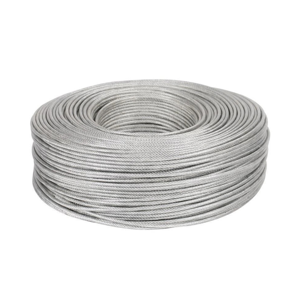 Steel Core Construction Stainless Steel or Galvanized Inner Wire Rope ...